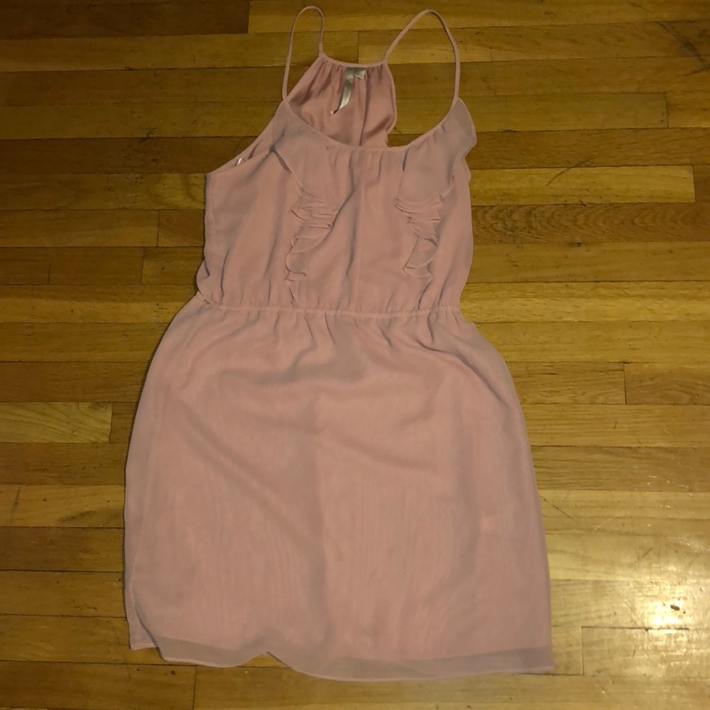 Light Pink Ruffle Dress - Lauren Conrad - Gem